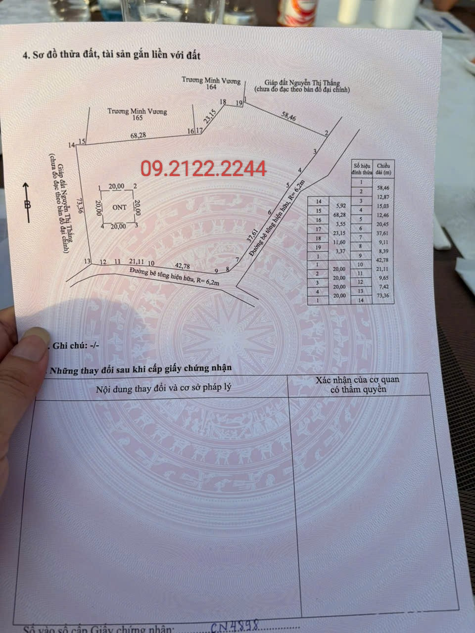 Bán đất 11081m² mặt tiền 196m giá 21.5 tỷ Khu Tượng Cửa Dương Đặc khu ...