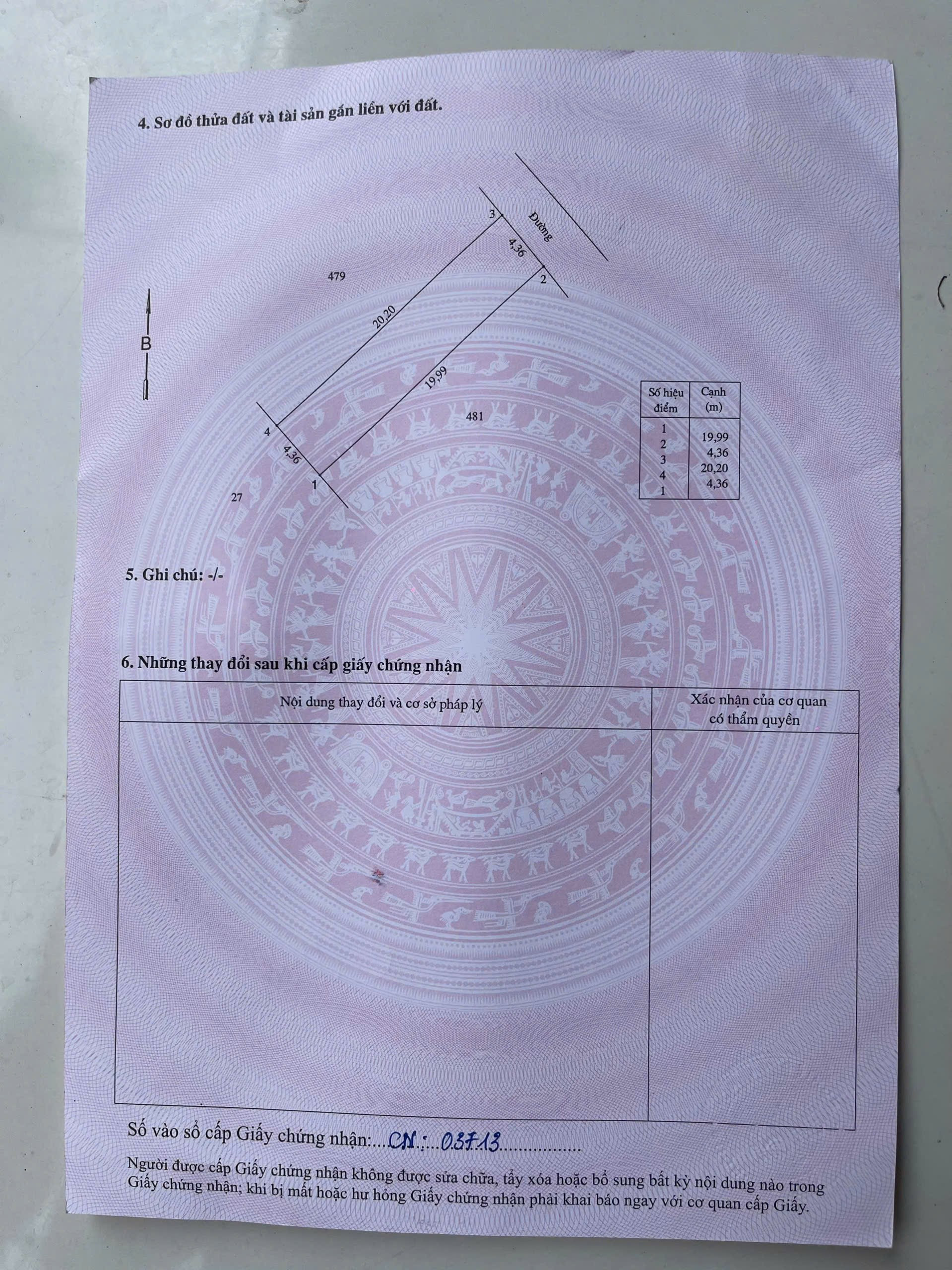 Bán đất 87,5m² ngang 4,3m giá 1.77 tỷ Xã Châu Ninh