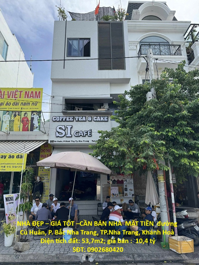 NHÀ ĐẸP – GIÁ TỐT –CẦN BÁN NHÀ MẶT TIỀN đường Cù Huân, P. Bắc Nha Trang ...