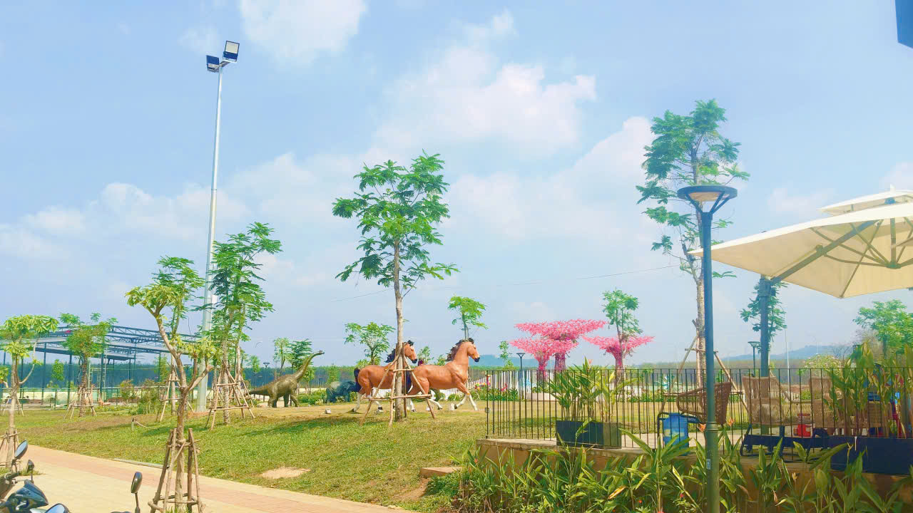 Bán đất 100m² full thổ cư đối diện công viên 2.7ha, đường 15m nối D15 ...