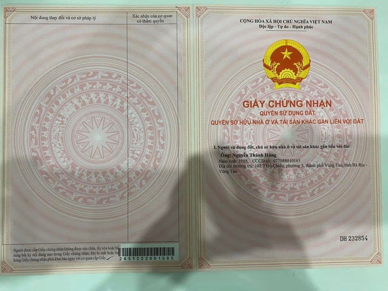 BÁN NHÀ 1 TRỆT 1 LẦU MỚI ĐẸP ĐỔ CHIỂU, GẦN BIỂN BÃI TRƯỚC