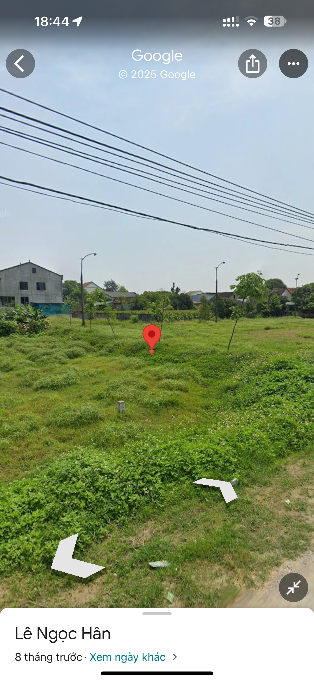 cần bán đất mặt đường Lê Ngọc Hân