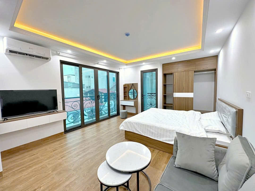 Phố Trích Sài 58m2, 7T thang máy cực đẹp, MT4.8m lô góc ô tô 2 thoáng ...