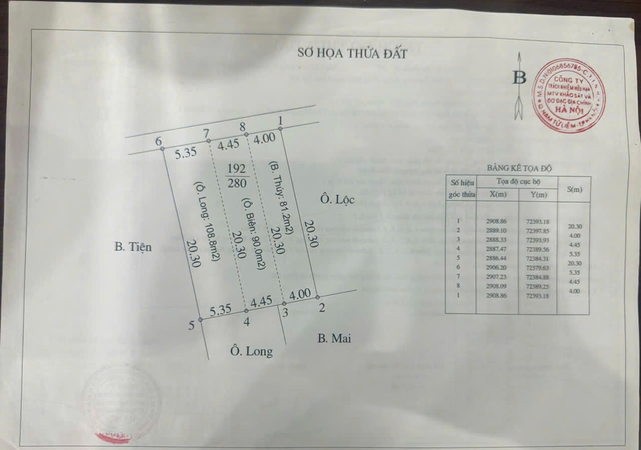 Anh Tuấn chính chủ (F0) nhờ em bán hộ mảnh đất bên Đức Thượng - 2 mặt ...