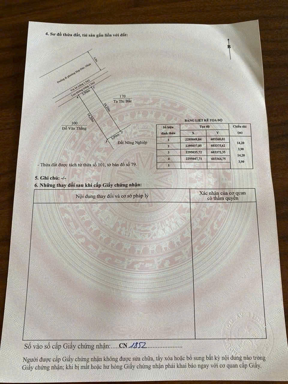 💯 [Gần ngã 4 QH đường Cầu Rào 3] Bán lô đất 55,3m² full thổ cư ngang 4m ...