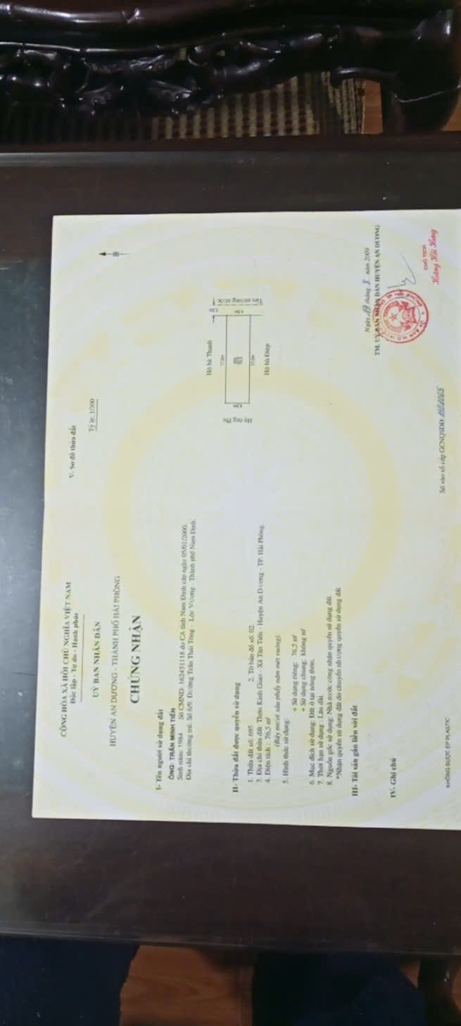 03/12/2025. bán lô đất 75,6m2. mặt tiền 4,5m. đường nhựa 7m. giá 2,15 ...