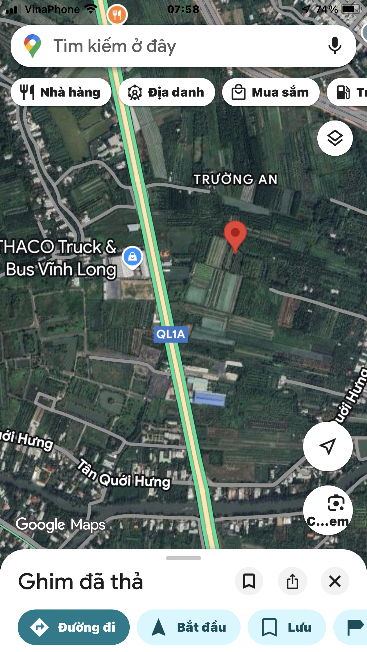 Ncc. Cần bán gấp 1800m2 đất CLN trường an nay là phường long châu Vị trí cách đường tránh quốc ...