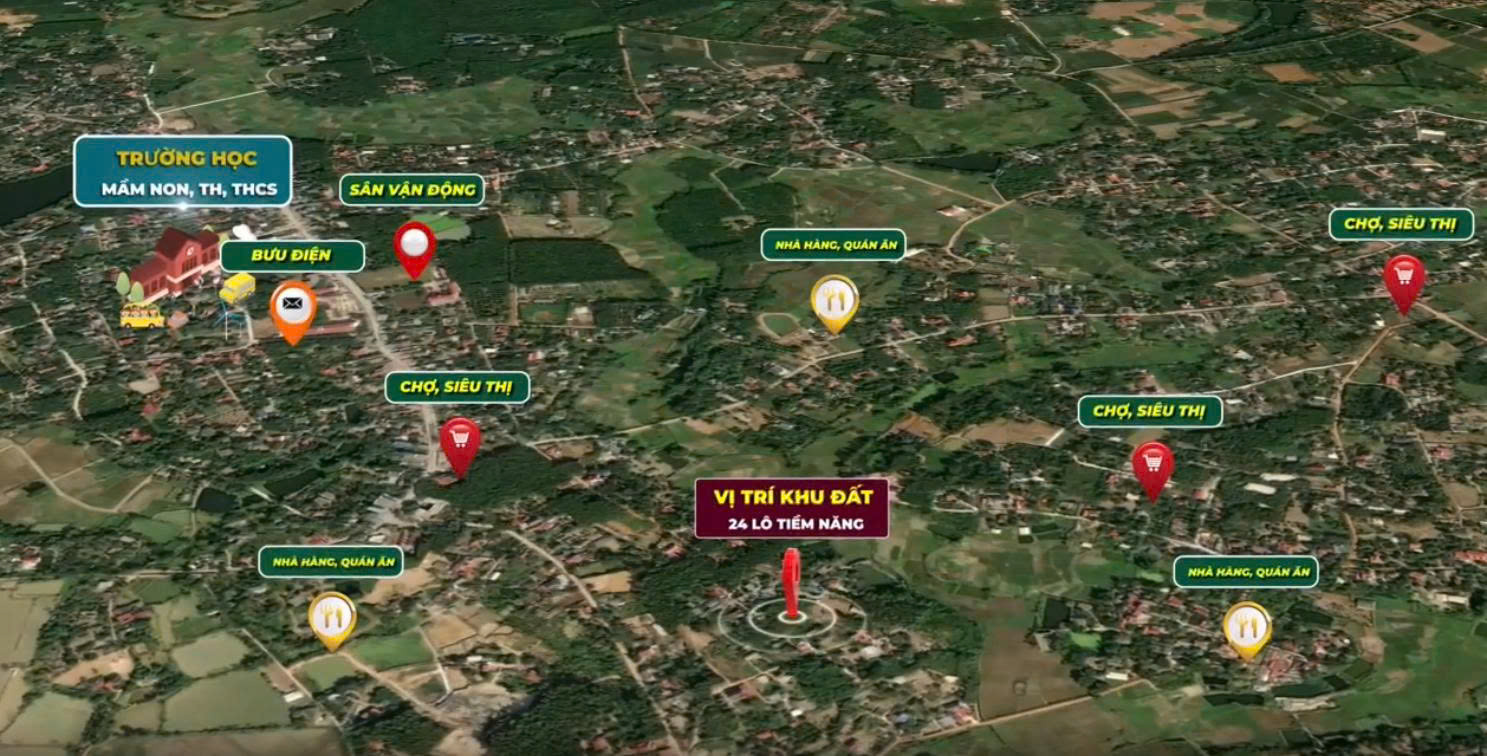 Đầu tư đất ngay gần trung tâm khu đô thị vệ tinh Hoà Lạc với giá chỉ từ ...