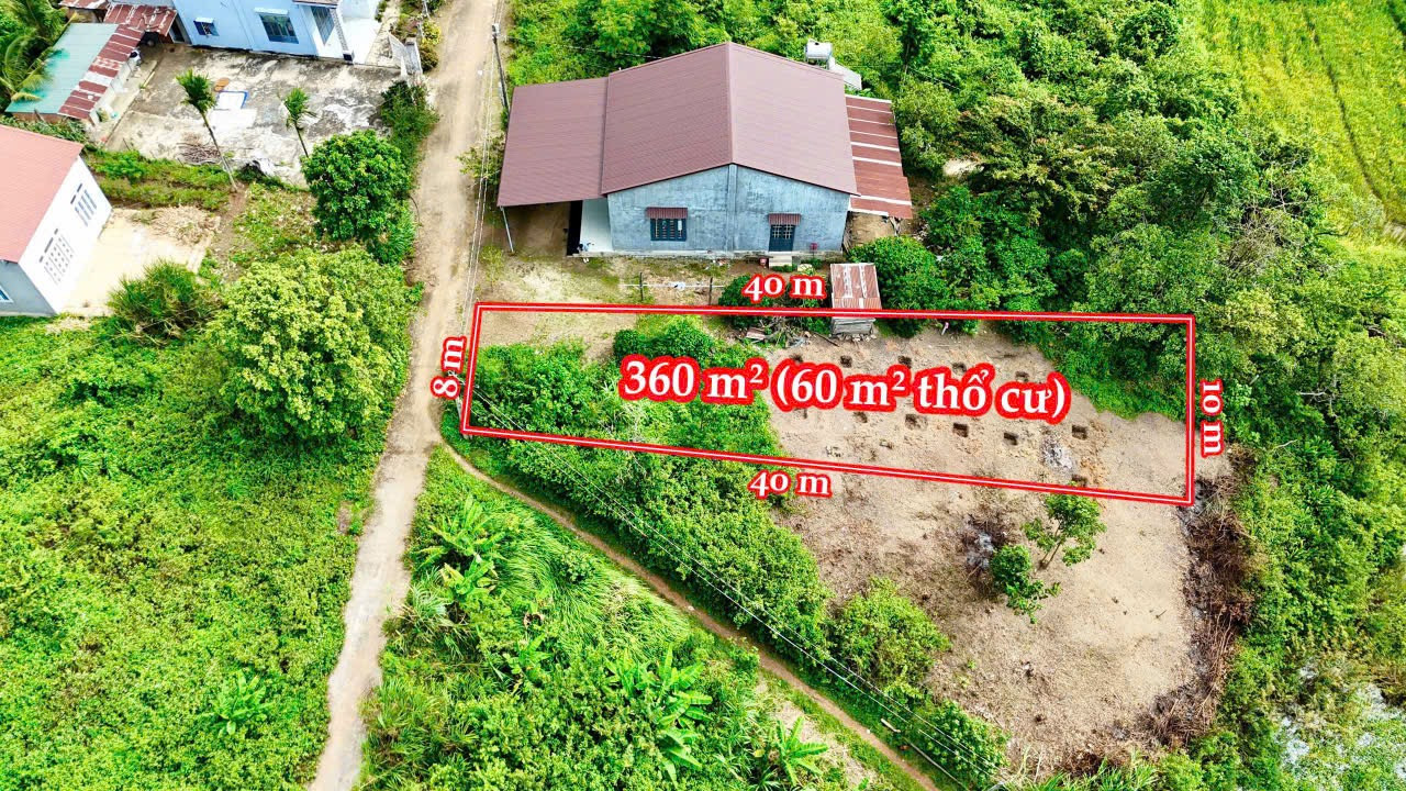 📍Ea Hu - Cư Kuin - Đăk Lăk 💲339tr Ngang 8x40m,nở hậu 10m, thổ cư 60m²