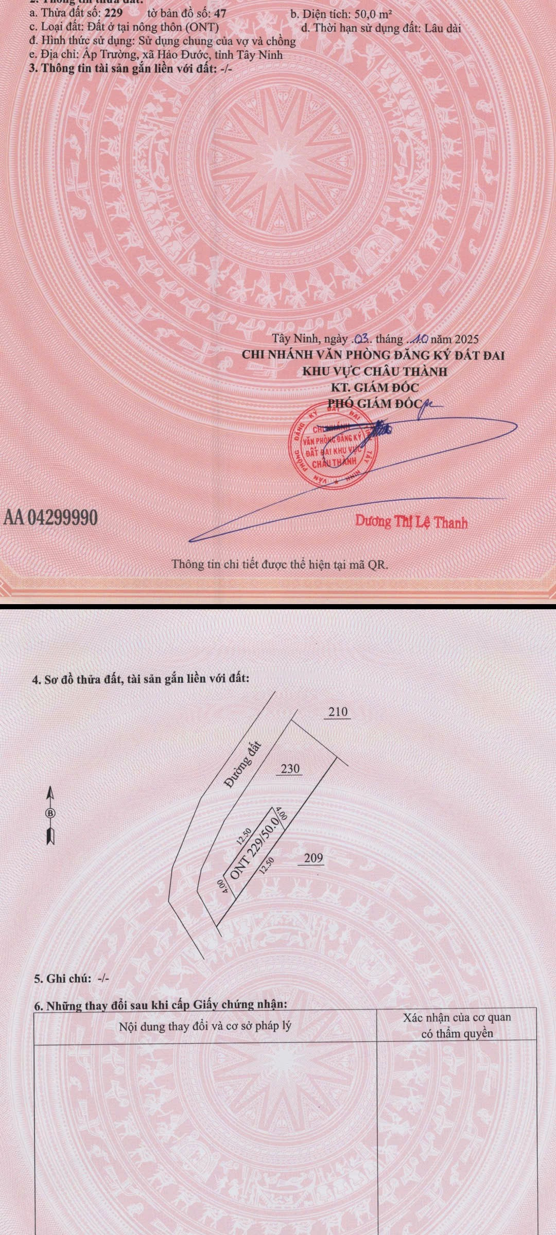 Đất Hảo Đước đường Kênh vượt sông Vàm Cỏ Đông