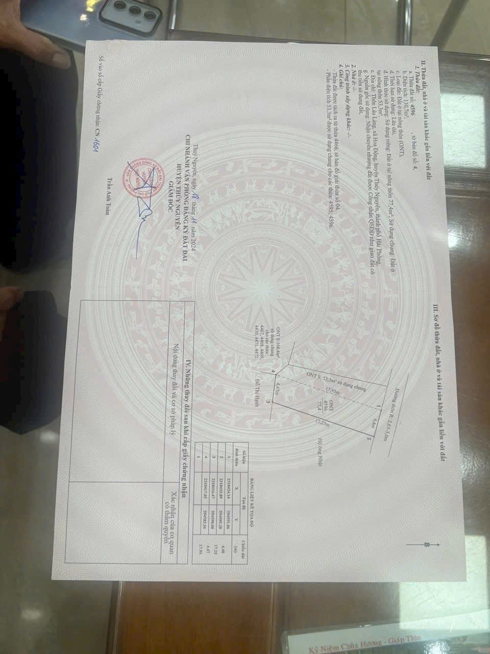 Bán 77.4 m lô goc Hoa Động ngõ xóm thông các ngả ô tô vào thoải mái .l ...