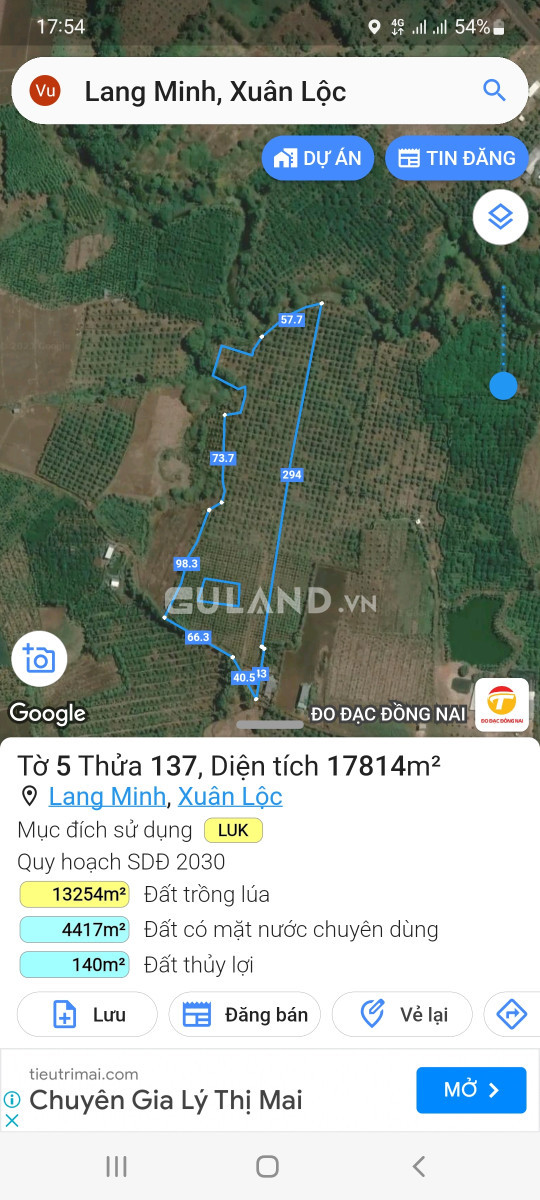 Đất Lang Minh xuân lộc Đồng Nai