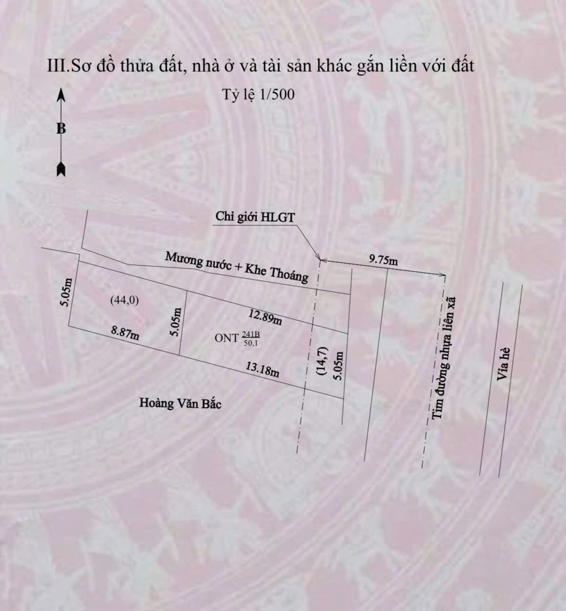 Bán 64 m đất +44 m lưu ko tại Liên Khê mặt đường kinh doanh buôn bán ...