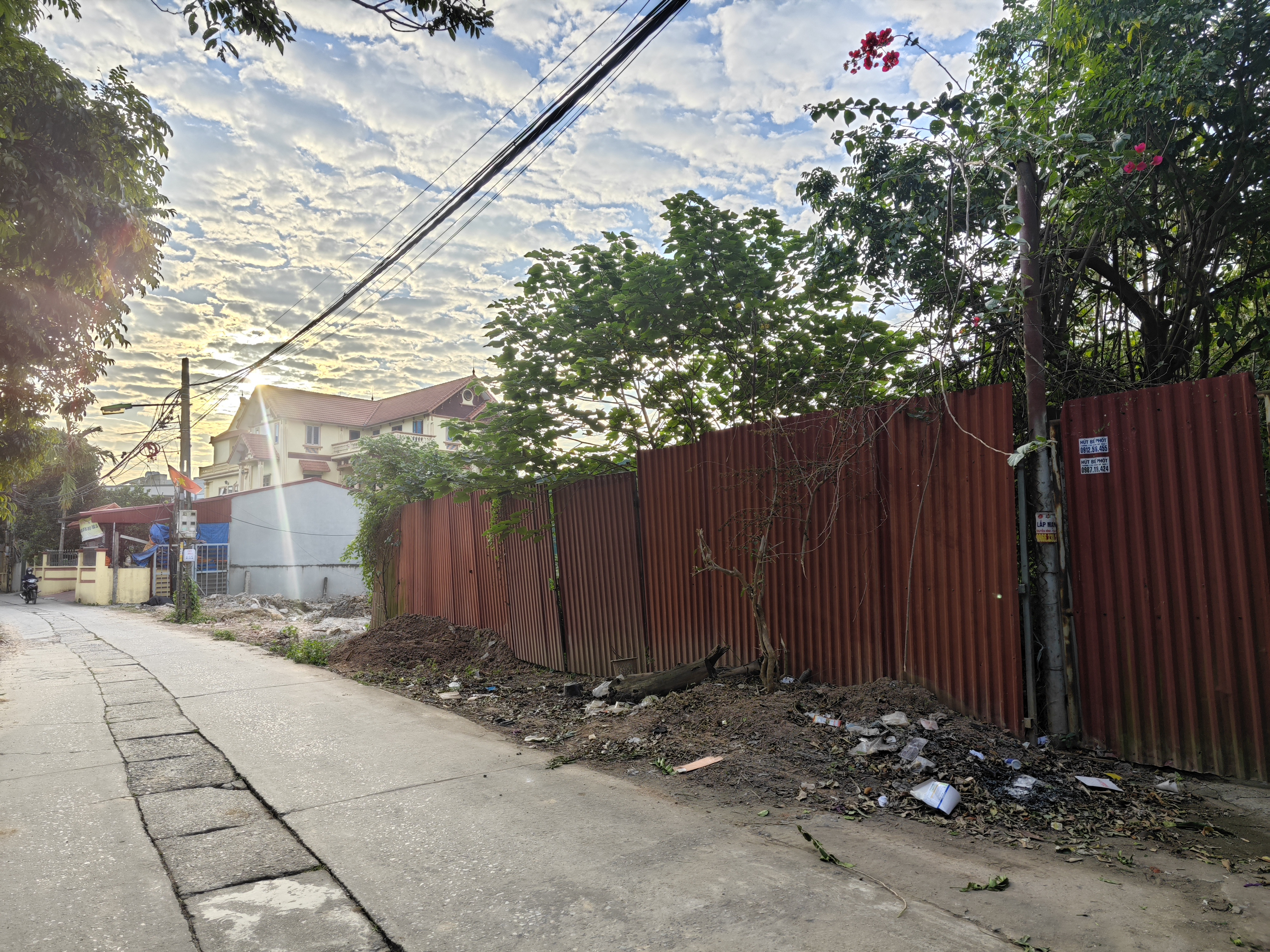 Bán 825 m2 đất nông nghiệp Đại Lan – Nam Phù (mặt tiền 14,1m × sâu 59m ...