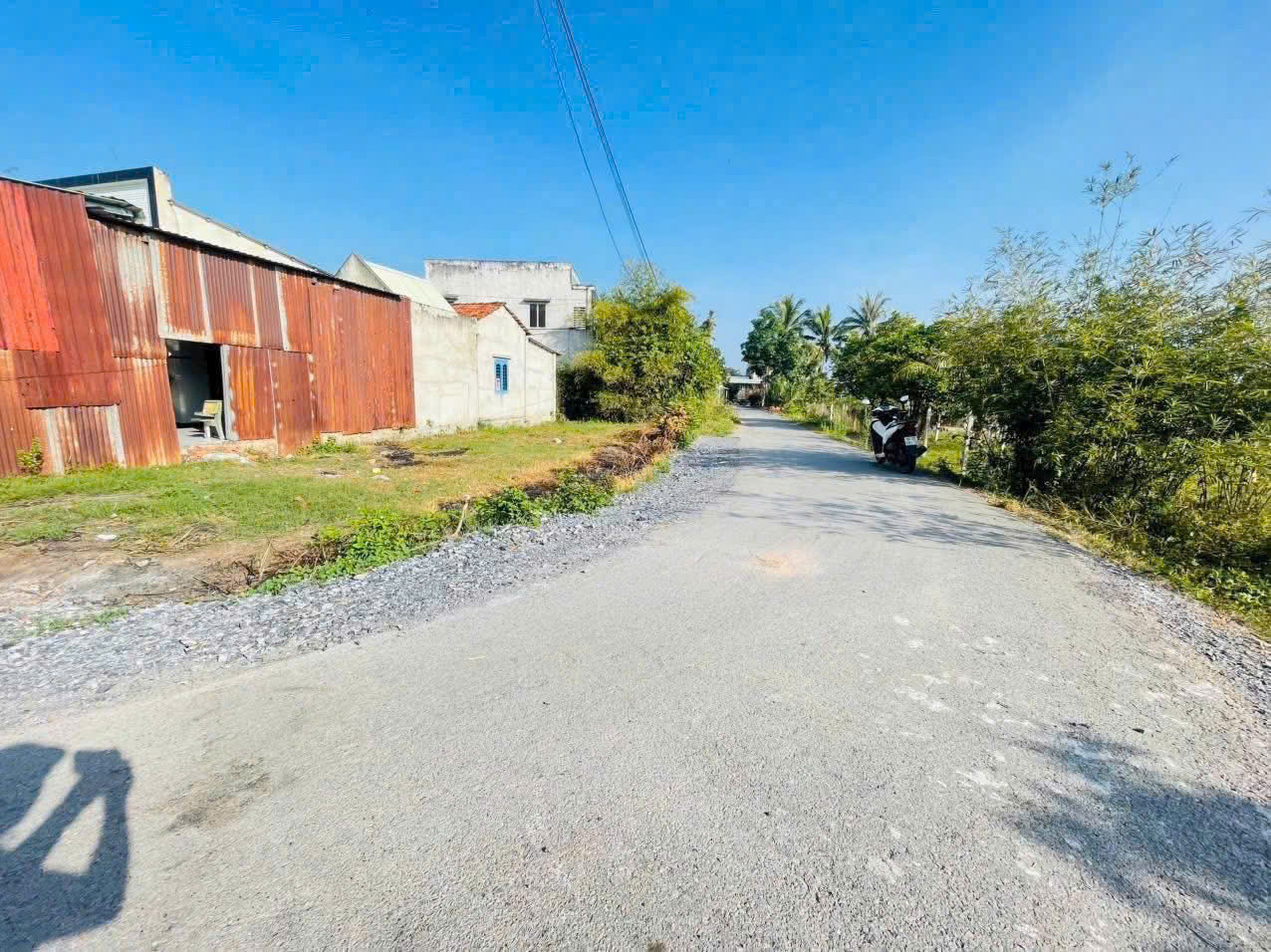 Lô đất tâm huyết góc 2 mặt tiền nhựa ở xã Phước Thạnh huyện Củ Chi