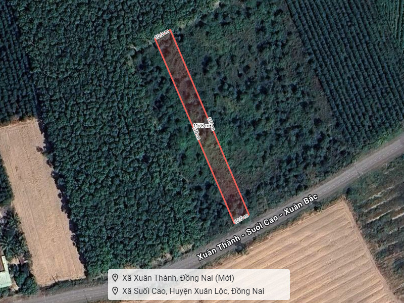 D1823 ⚡️ Giảm 400tr! đất Mặt tiền Xuân Thành Đồng Nai, SHR, 10x116m, 1.x tỷ