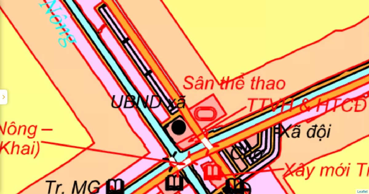 Bản đồ kế hoạch sử dụng đất Xã Phú Xuân Huyện Phú Tân năm 2025, 2026