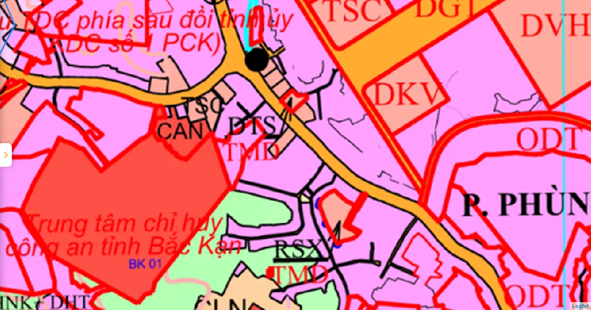Bản đồ kế hoạch sử dụng đất Phường Phùng Chí Kiên Thành phố Thành Phố ...
