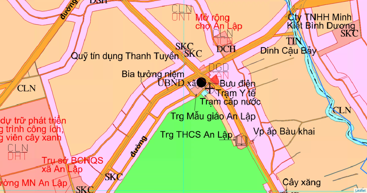 Tra cứu bảng giá nhà đất Xã An Lập, Huyện Dầu Tiếng tháng 07/2025, định ...