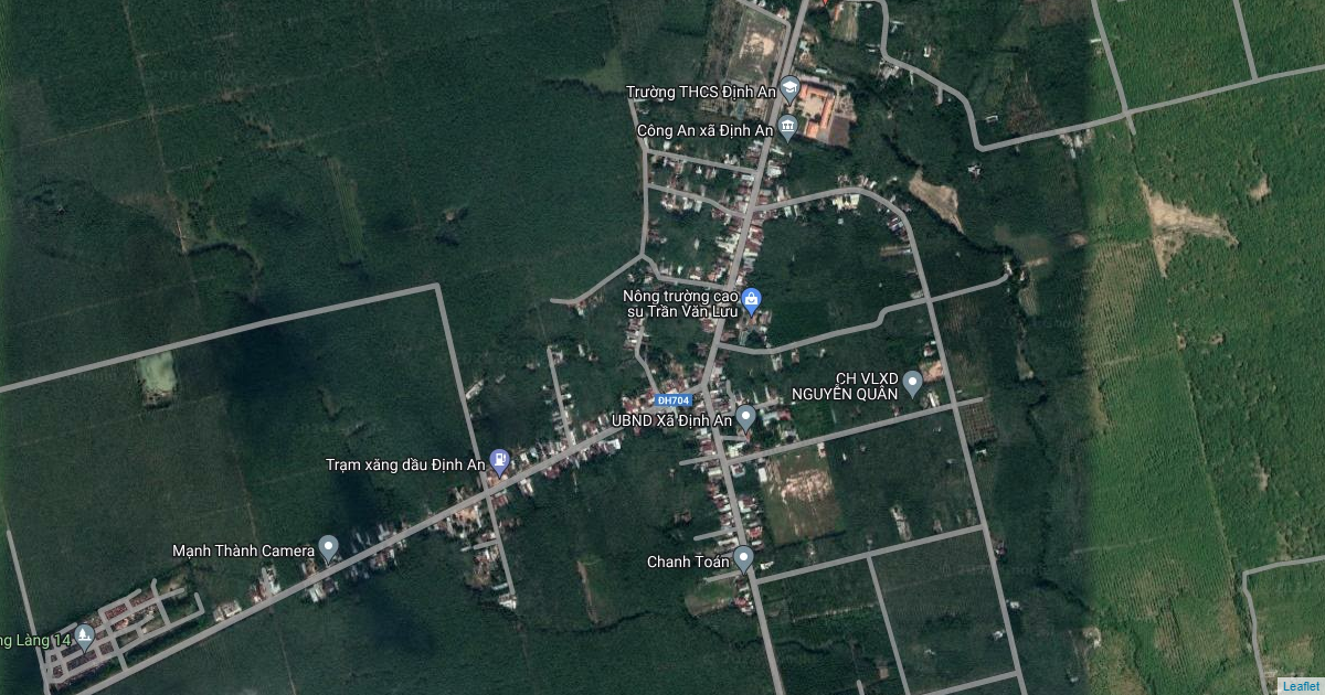 Tra cứu bảng giá nhà đất Xã Định An, Huyện Dầu Tiếng tháng 06/2025 ...