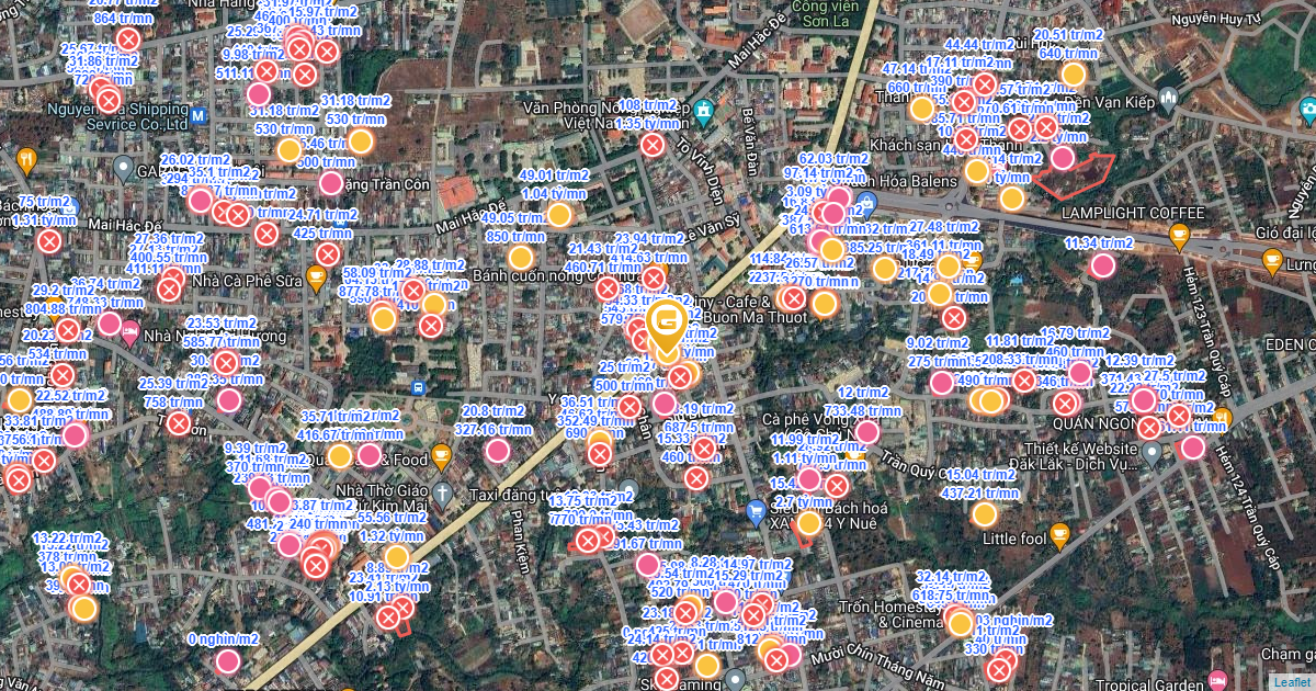 Tra cứu bảng giá nhà đất Đường Giao Thông Trục 2 Buôn Dhă Prông - Xã Cư ...