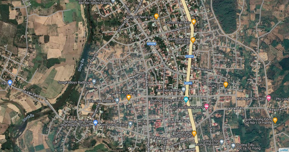 Bản đồ giá nhà đất Thị trấn KBang, Huyện KBang. Bảng giá nhà đất đang ...