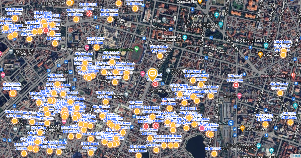 Tra cứu bảng giá nhà đất Việt Nam tháng 08/2025, định giá nhà đất online