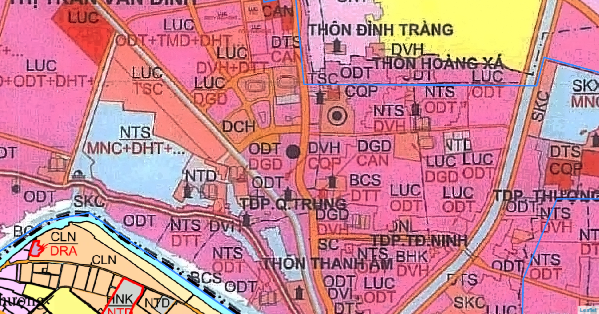 Tra cứu bảng giá nhà đất Thị trấn Vân Đình, Huyện Ứng Hòa tháng 08/2025 ...