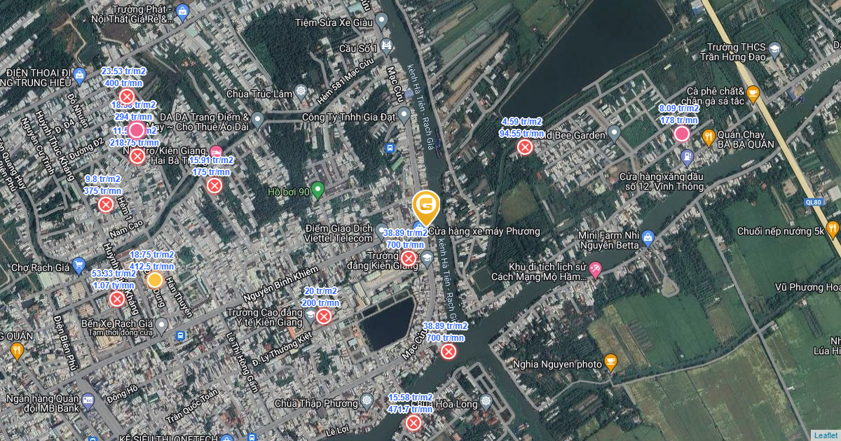 Tra cứu bảng giá nhà đất Đường Phan Thị Ràng - Khu Hoa Biển 16 Ha ...