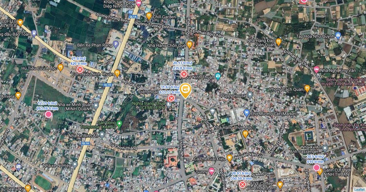 Tra cứu bảng giá nhà đất Đường Ngô Quyền, Thành phố Phan Rang-Tháp Chàm ...