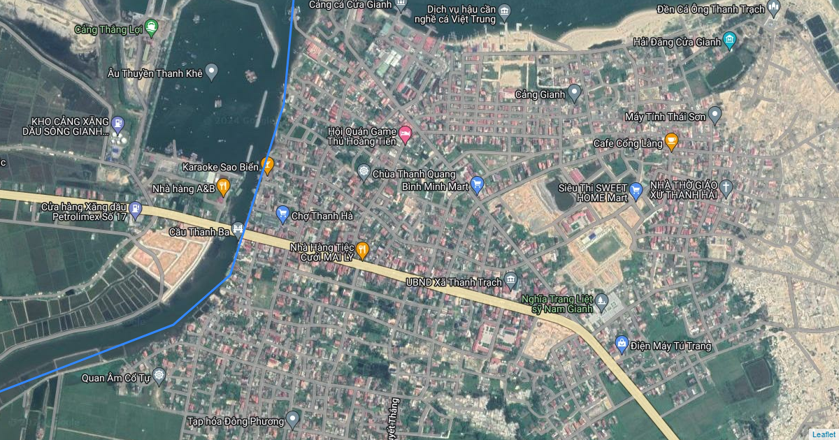 Tra cứu bảng giá nhà đất Xã Thanh Trạch, Huyện Bố Trạch tháng 07/2025 ...