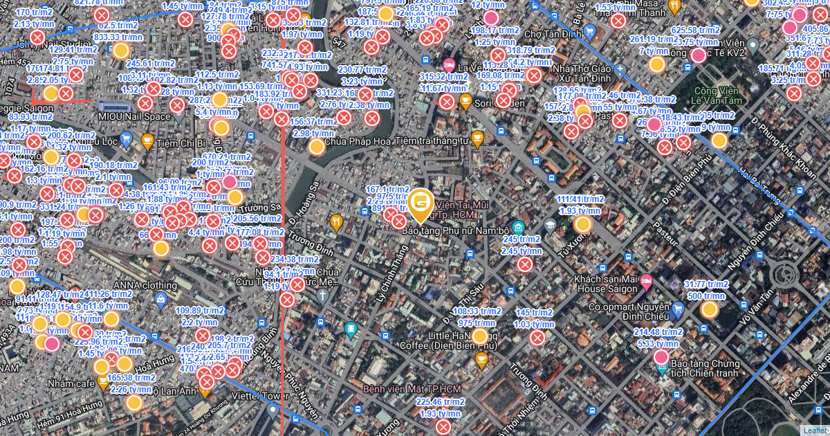 Tra cứu bảng giá nhà đất Quận 3, Thành phố Hồ Chí Minh (TP.HCM) tháng ...