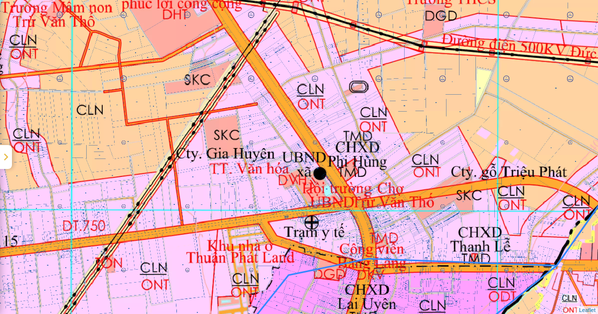 Bản đồ check quy hoạch Xã Trừ Văn Thố, Huyện Bàu Bàng, tra cứu thông tin quy hoạch online 2025 ...