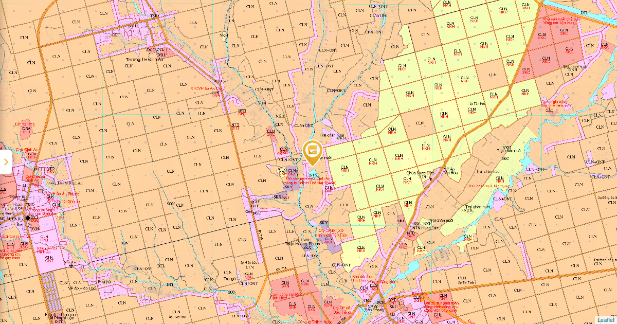Bản đồ quy hoạch Huyện Dầu Tiếng Bình Dương năm 2025, 2026, 2030, 2035 ...