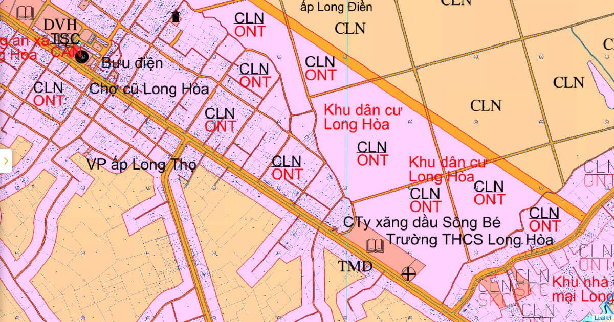 Bản đồ quy hoạch Xã Long Hoà, Huyện Dầu Tiếng, tra cứu thông tin quy ...