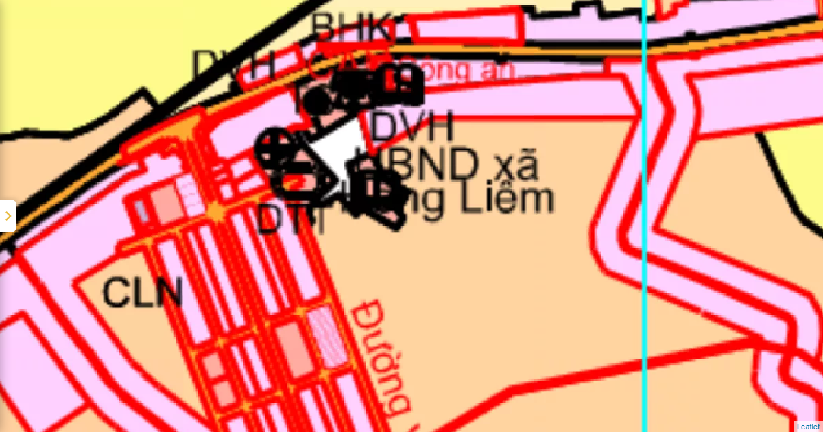 Bản đồ kế hoạch sử dụng đất Xã Hồng Liêm Huyện Hàm Thuận Bắc năm 2025, 2026