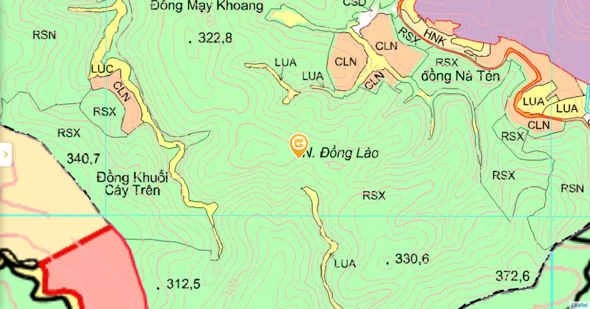 Bản đồ kế hoạch sử dụng đất Cao Bằng năm 2025, 2026