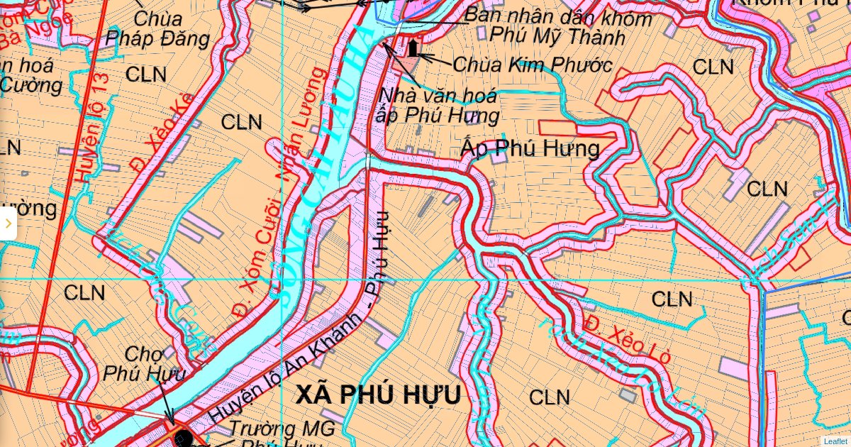 Bản đồ quy hoạch Xã Phú Hựu, Huyện Châu Thành, tra cứu thông tin quy ...