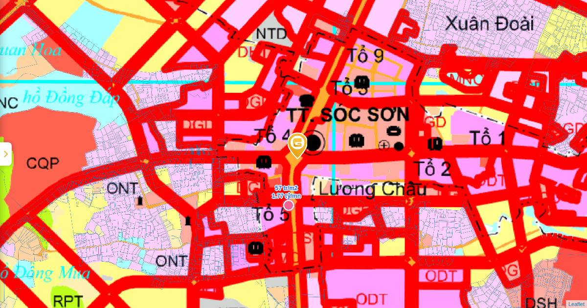 Bản đồ check quy hoạch Huyện Sóc Sơn, Hà Nội, tra cứu thông tin quy ...