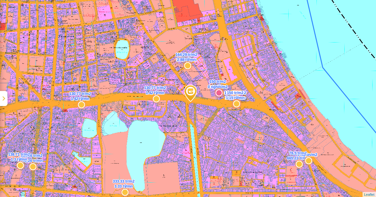 Bản đồ check quy hoạch Quận Hai Bà Trưng, Hà Nội, tra cứu thông tin quy ...