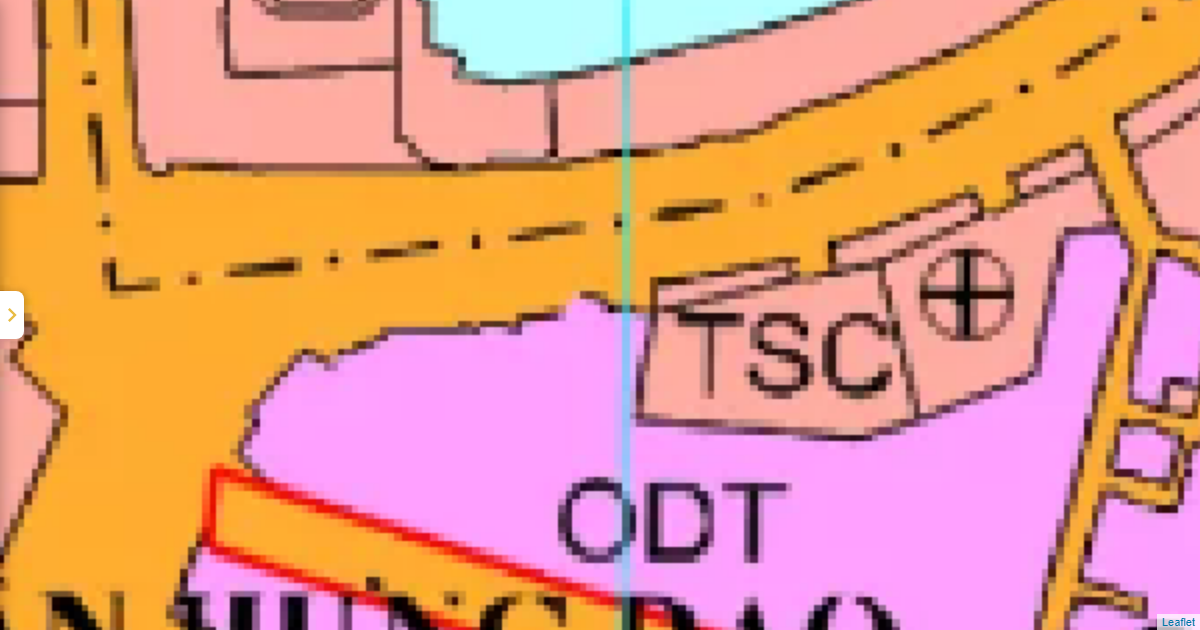 Bản đồ quy hoạch chung phân khu Phường Trần Hưng Đạo Thành phố Hải ...