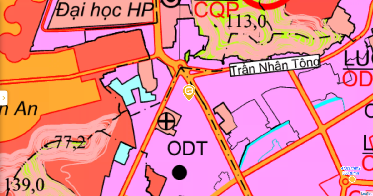 Bản đồ quy hoạch Đường Đồng Hoà, Quận Kiến An, tra cứu thông tin quy ...