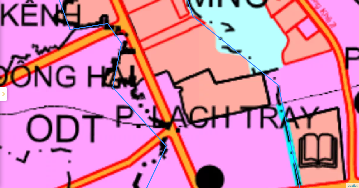 Bản đồ kế hoạch sử dụng đất Phường Lạch Tray Quận Ngô Quyền năm 2025, 2026