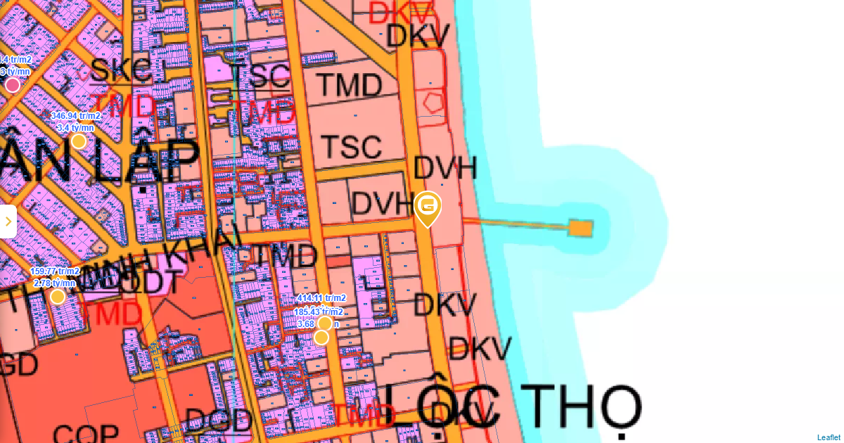 Bản đồ kế hoạch sử dụng đất Thành phố Nha Trang Khánh Hòa năm 2025, 2026