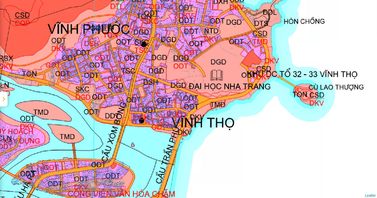 Bản đồ quy hoạch Phường Vĩnh Thọ, Thành phố Nha Trang, tra cứu thông tin quy hoạch 2024 đến 2030