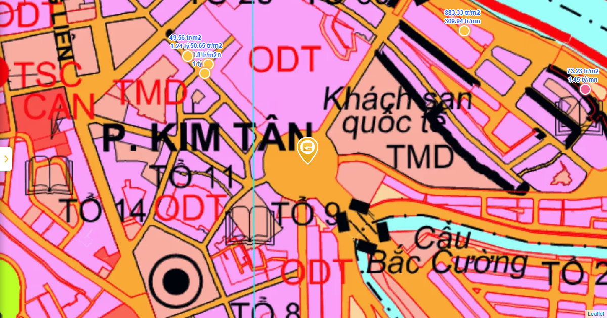 Bản đồ kế hoạch sử dụng đất Lào Cai năm 2025, 2026