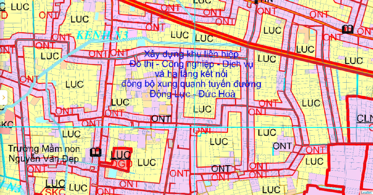 Bản đồ quy hoạch Xã Đức Lập Hạ, Huyện Đức Hòa, tra cứu thông tin quy ...