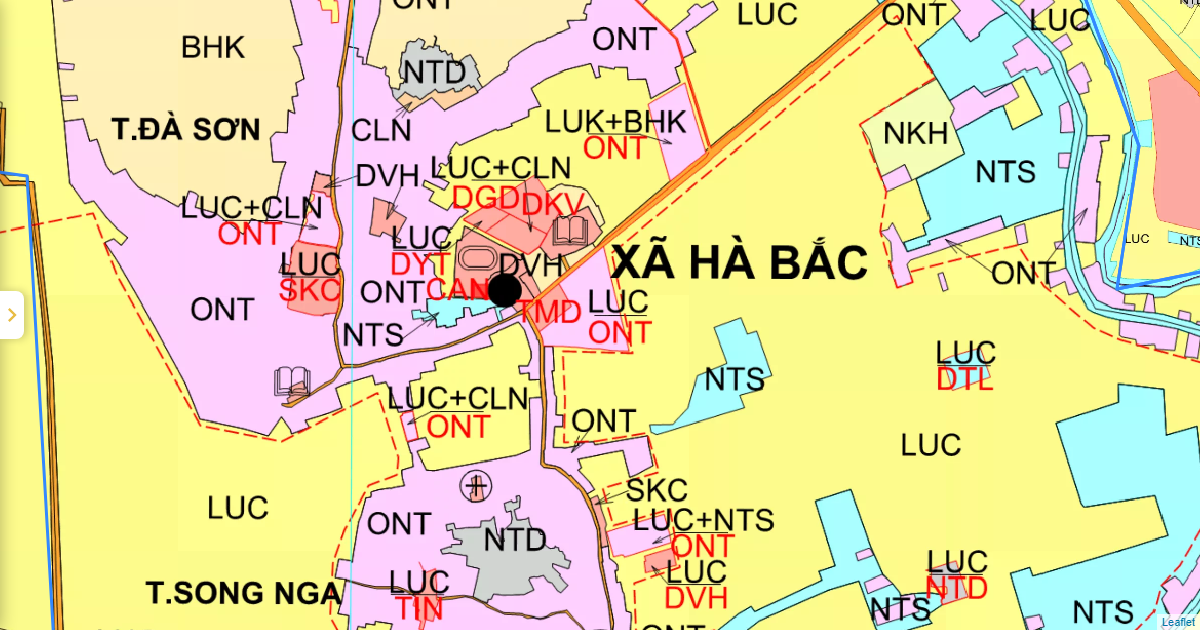 Bản đồ quy hoạch Xã Hà Bắc, Huyện Hà Trung, tra cứu thông tin quy hoạch ...