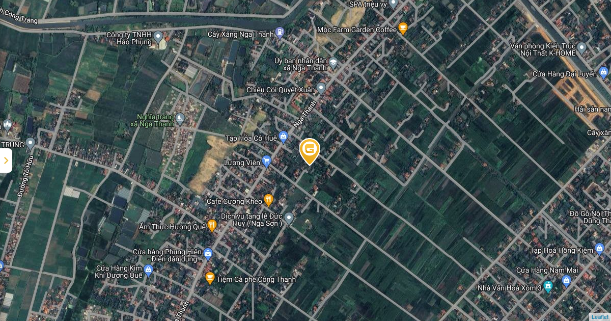 Bản đồ quy hoạch Đường Khu Dân Cư Mới Xóm 1 - Xã Nga Điền, Huyện Nga Sơn, tra cứu thông tin quy ...