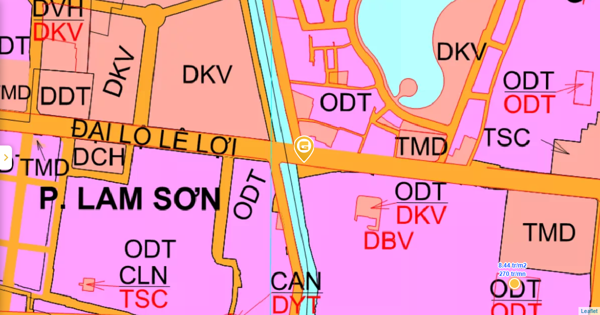 Bản đồ kế hoạch sử dụng đất Thanh Hóa năm 2025, 2026
